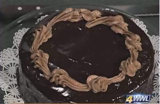 Recipe: Doberge torte with caramel filling and chocolate meringue ...