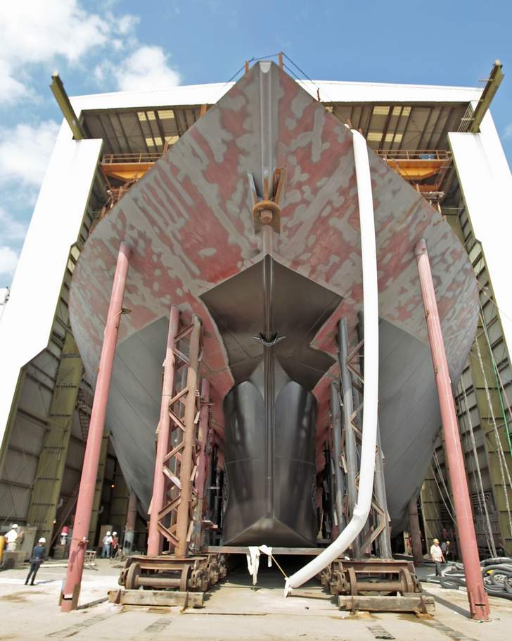 Shell execs get glimpse of 'all new' icebreaker ship design | wwltv.com