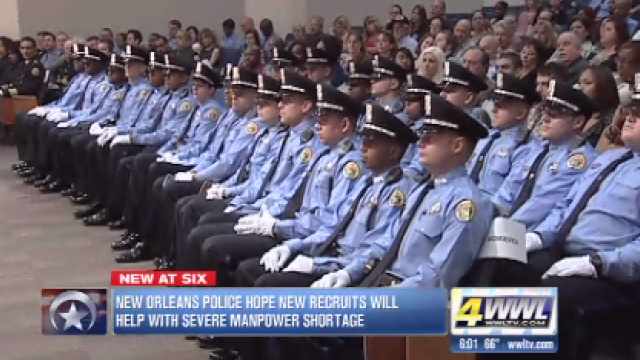 New NOPD officers hit the streets | wwltv.com