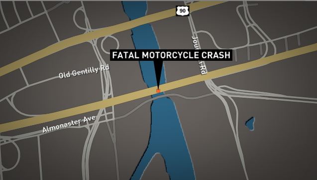 Man dies after crashing motorcycle on I-10 high-rise | wwltv.com