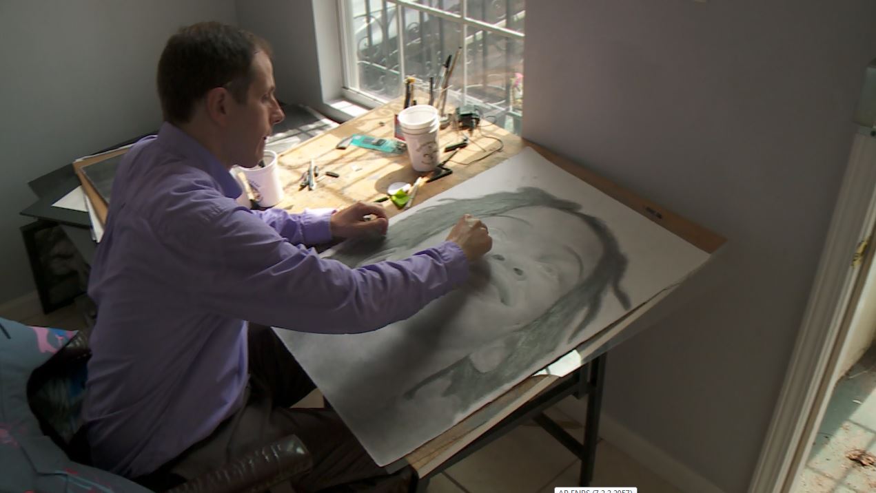 Artist drawn to New Orleans to fight crime | wwltv.com