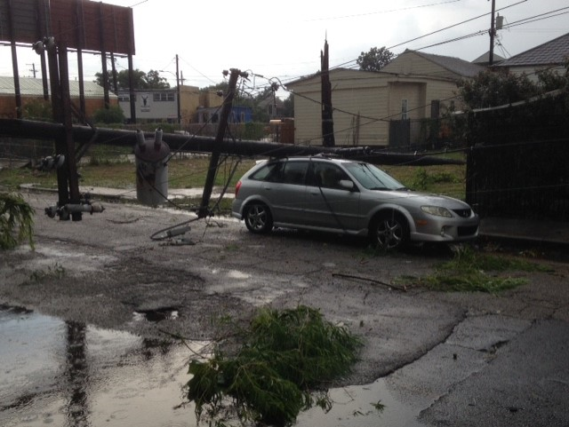 Photos: Collapsed homes, downed power lines | wwltv.com